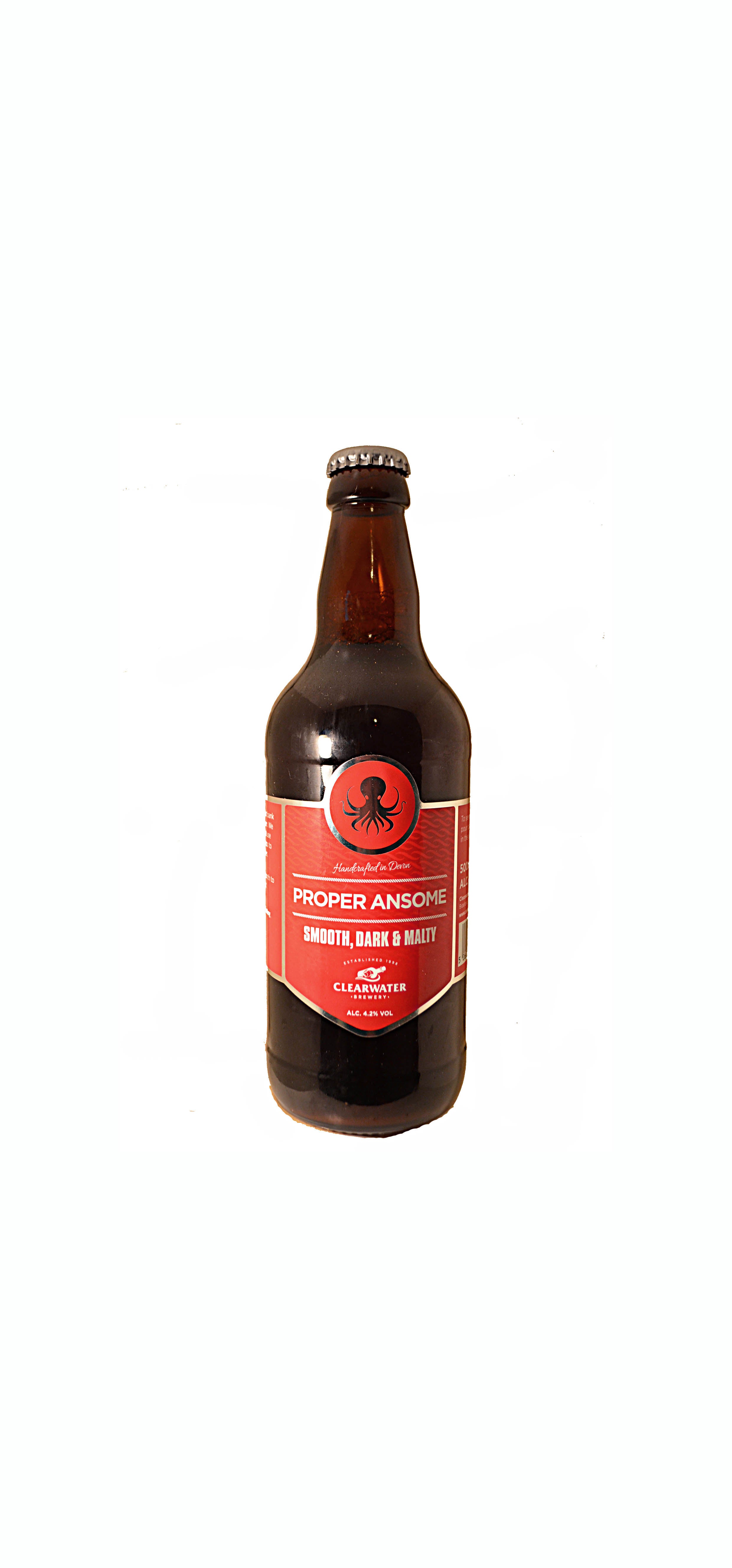 Proper Ansome, smooth, dark and malty | Clearwater Brewery Ltd 01237 ...